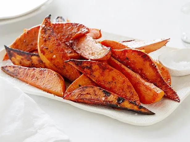 Baked Sweet Potato "Fries" Recipe | Ina Garten | Food Network
