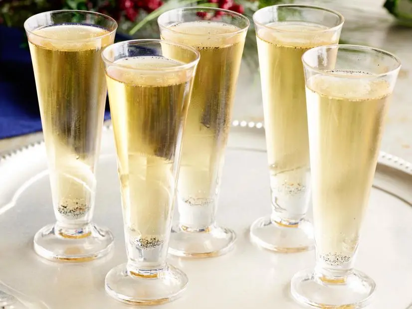 Champagne Bourbon Cocktail Recipe | Bobby Flay | Food Network