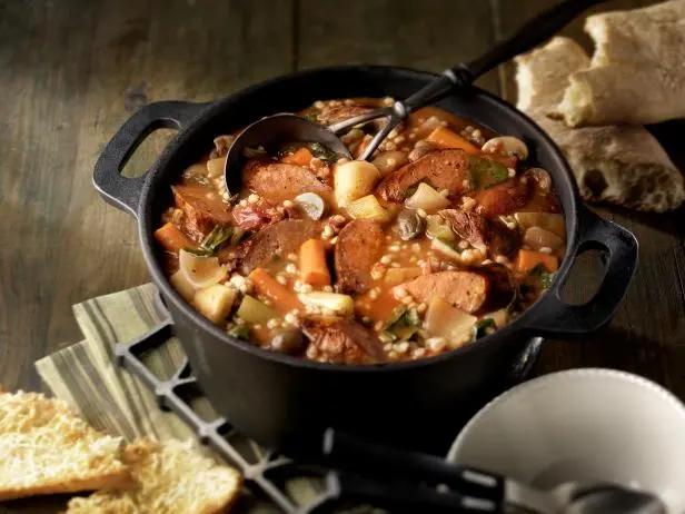Braised Italian Sausage Stew Recipe | Food Network