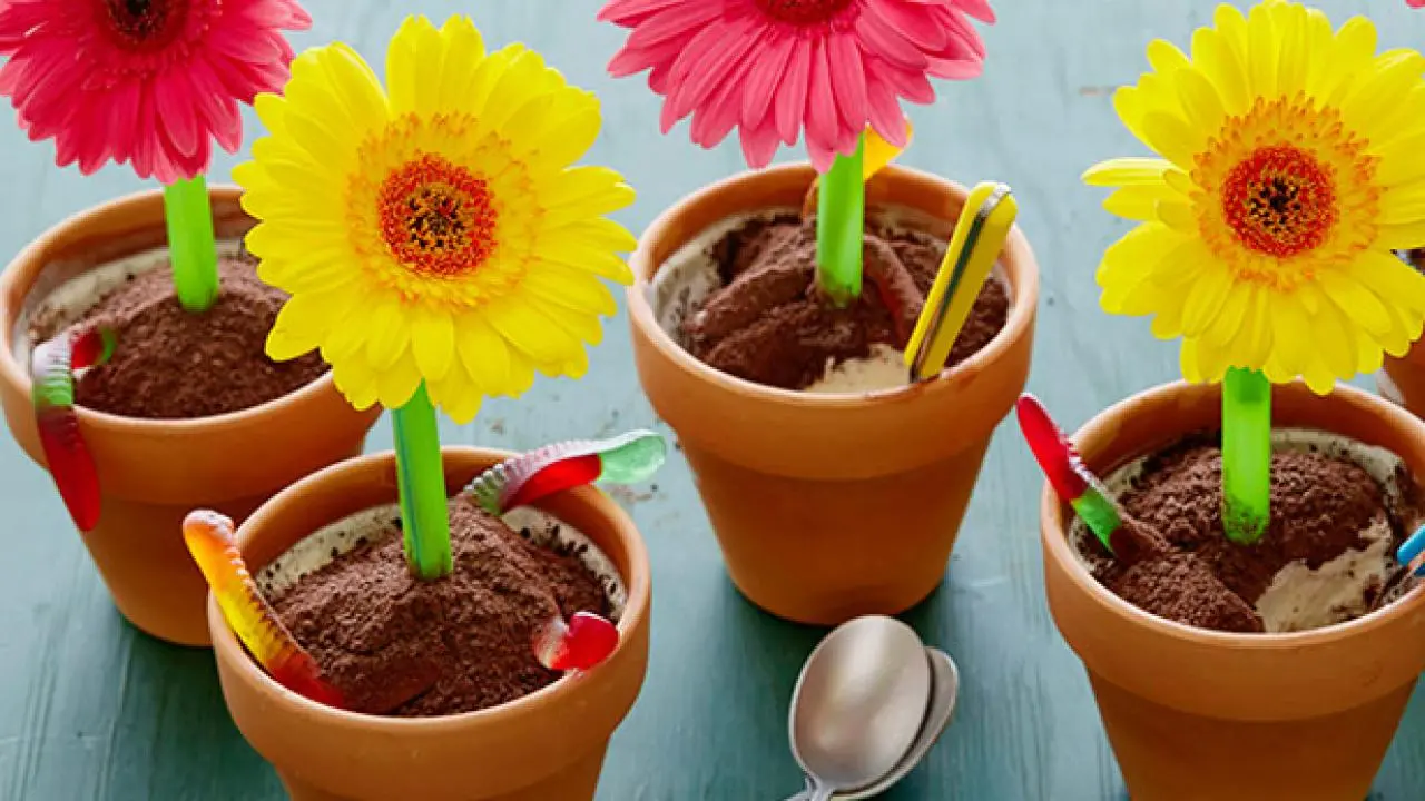 Ice Cream Flower Pot Desserts Recipe | Ree Drummond | Food Network