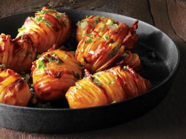 Bacon Hasselback Potatoes Recipe | Food Network Kitchen | Food Network