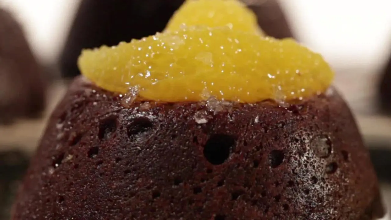 Orange Chocolate Lava Cakes Recipe | Melissa d'Arabian | Food Network