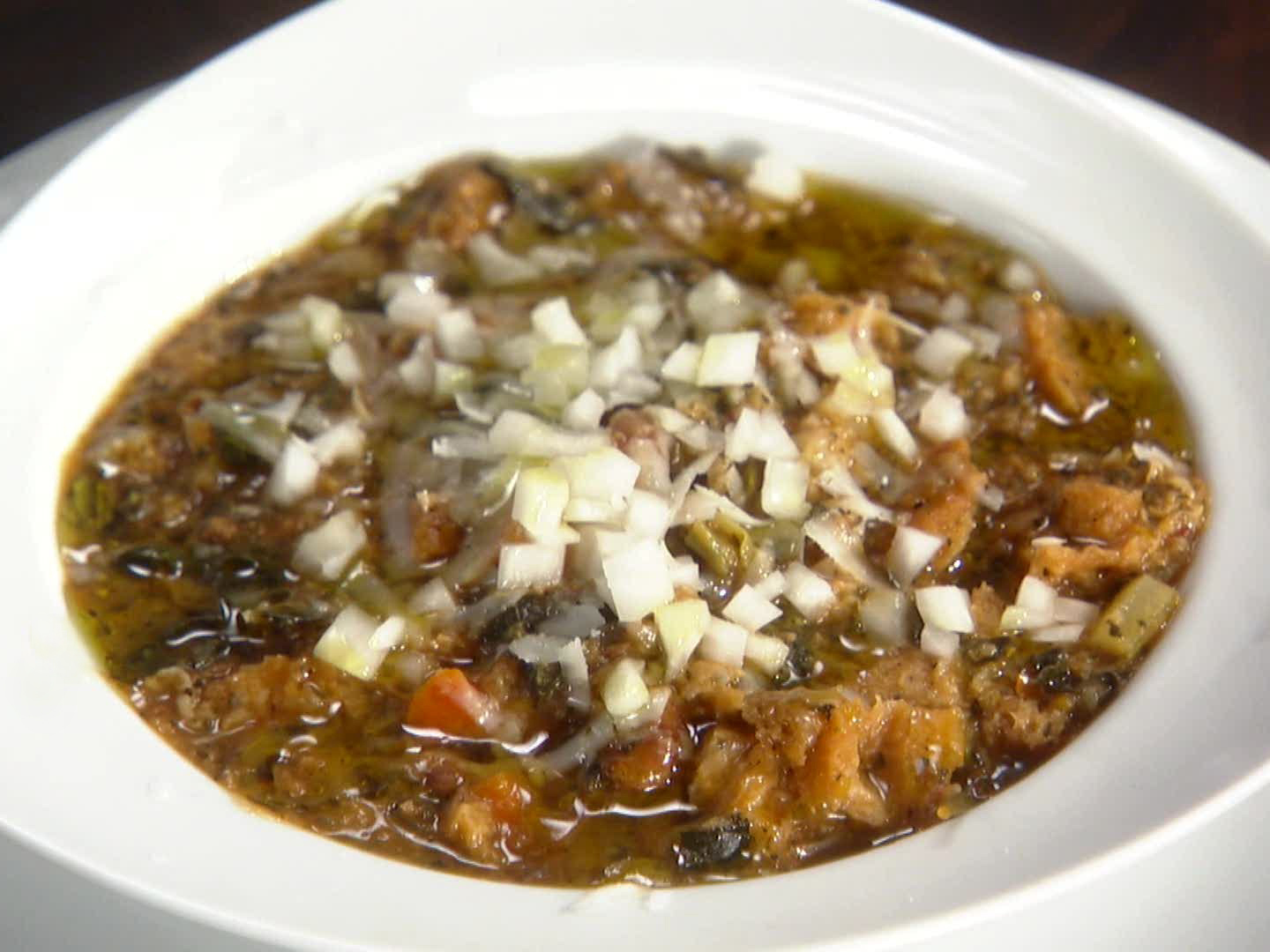 Ribollita (Vegetable, Bean and Stale Bread Soup) Recipe - Chef's ...