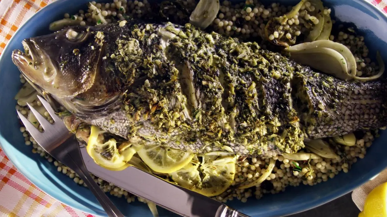 how to cook sea bass