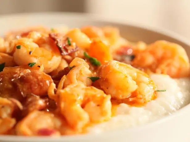Shrimp and Grits Recipe | Sandra Lee | Food Network