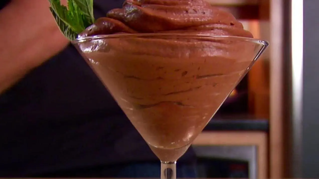 Foam Whipper Chocolate Mousse Recipe | Alton Brown | Food Network