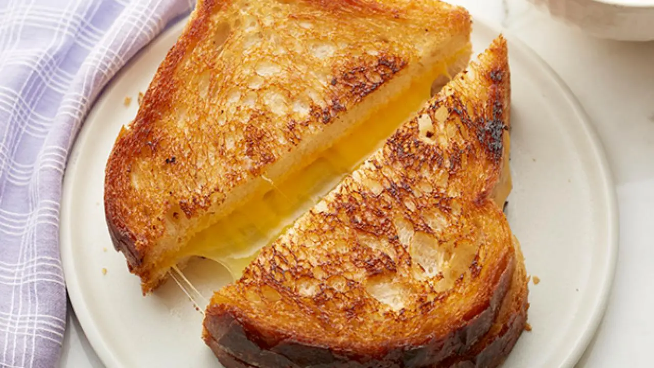 Classic American Grilled Cheese Recipe | Jeff Mauro | Food Network