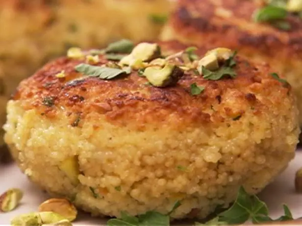 Couscous Cakes Recipe | Claire Robinson | Food Network