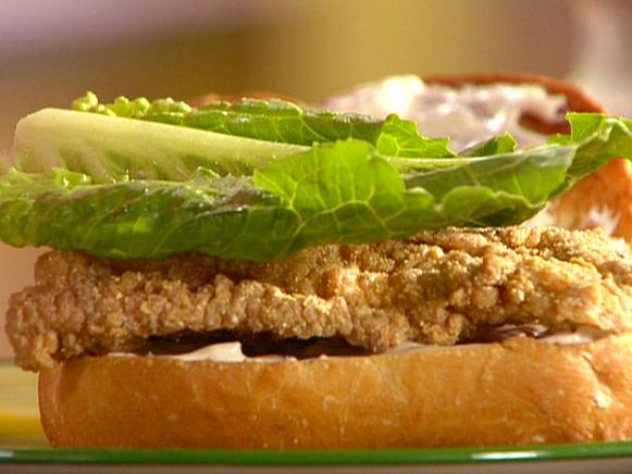 Crunchy Catfish Sandwich Recipe | Sunny Anderson | Food Network