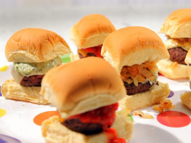 Triple Sliders Recipe | Sandra Lee | Food Network