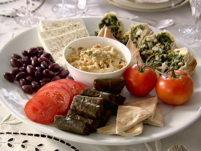 Greek Platter Recipe | Ina Garten | Food Network