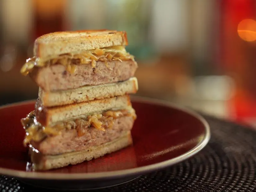 Turkey Patty Melt Recipe | Jeff Mauro | Food Network