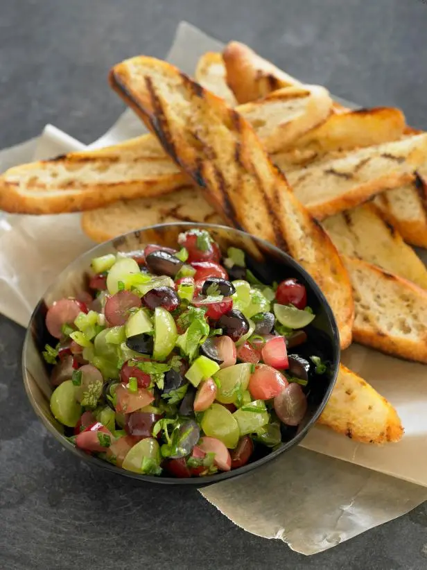 Fresh Classic Grape Salsa Recipe | Food Network