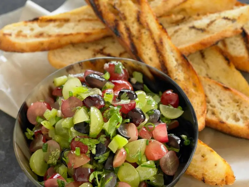Fresh Classic Grape Salsa Recipe | Food Network