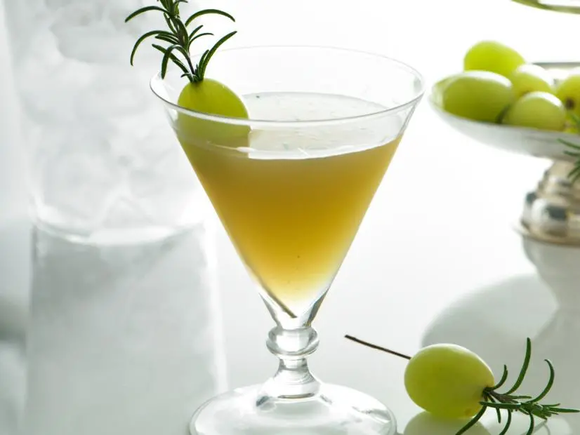 Grape Rosemary Martini Recipe | Food Network