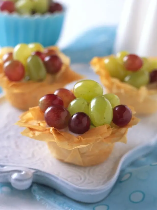 Crisp Grape Tarts Recipe | Food Network