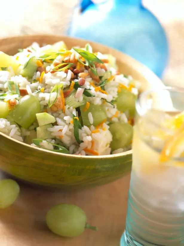 Green Grape and Rice Salad Recipe | Food Network