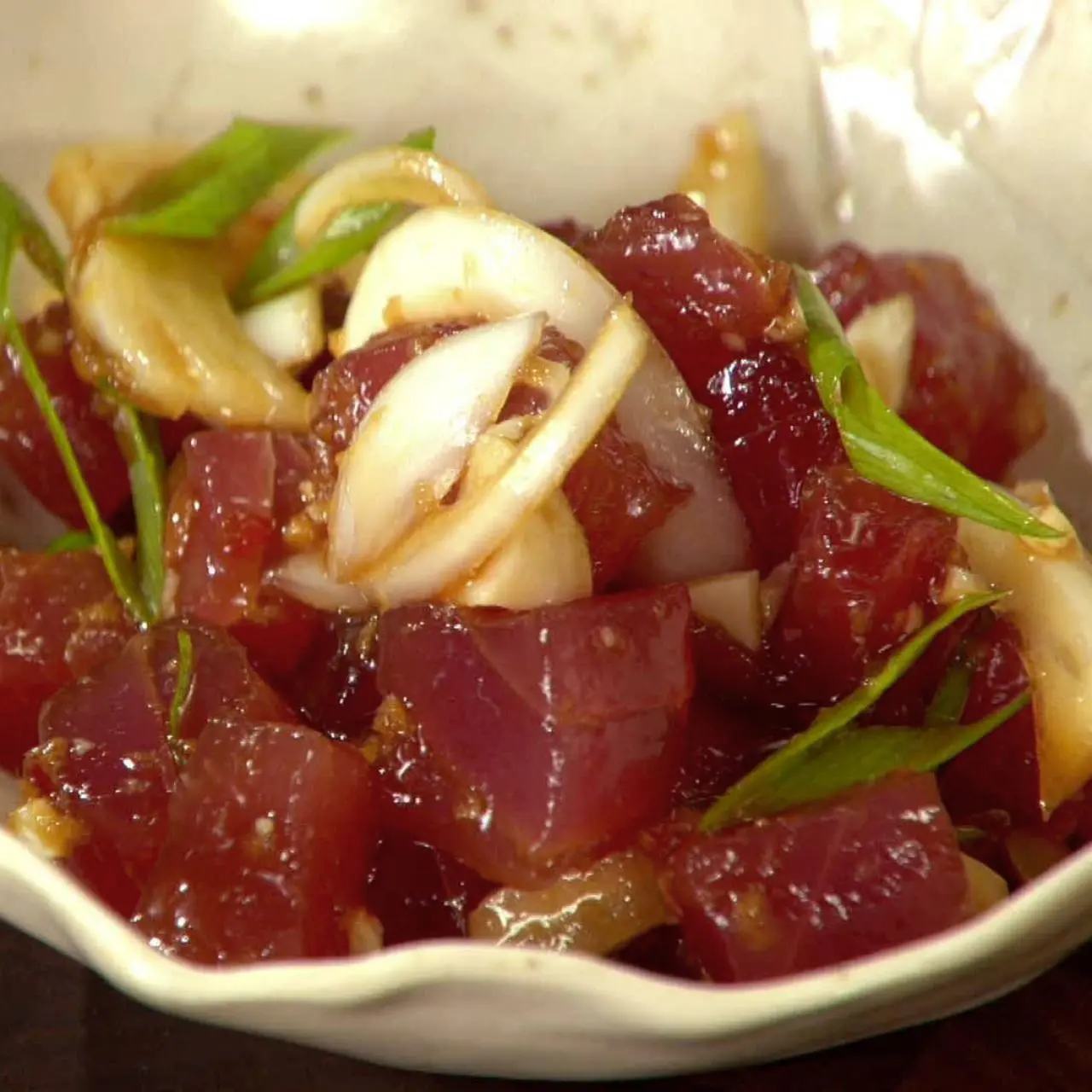 Best Ahi Poke Recipe Fresh Ahi Tuna Poke Bowl Sauced Up! Foods