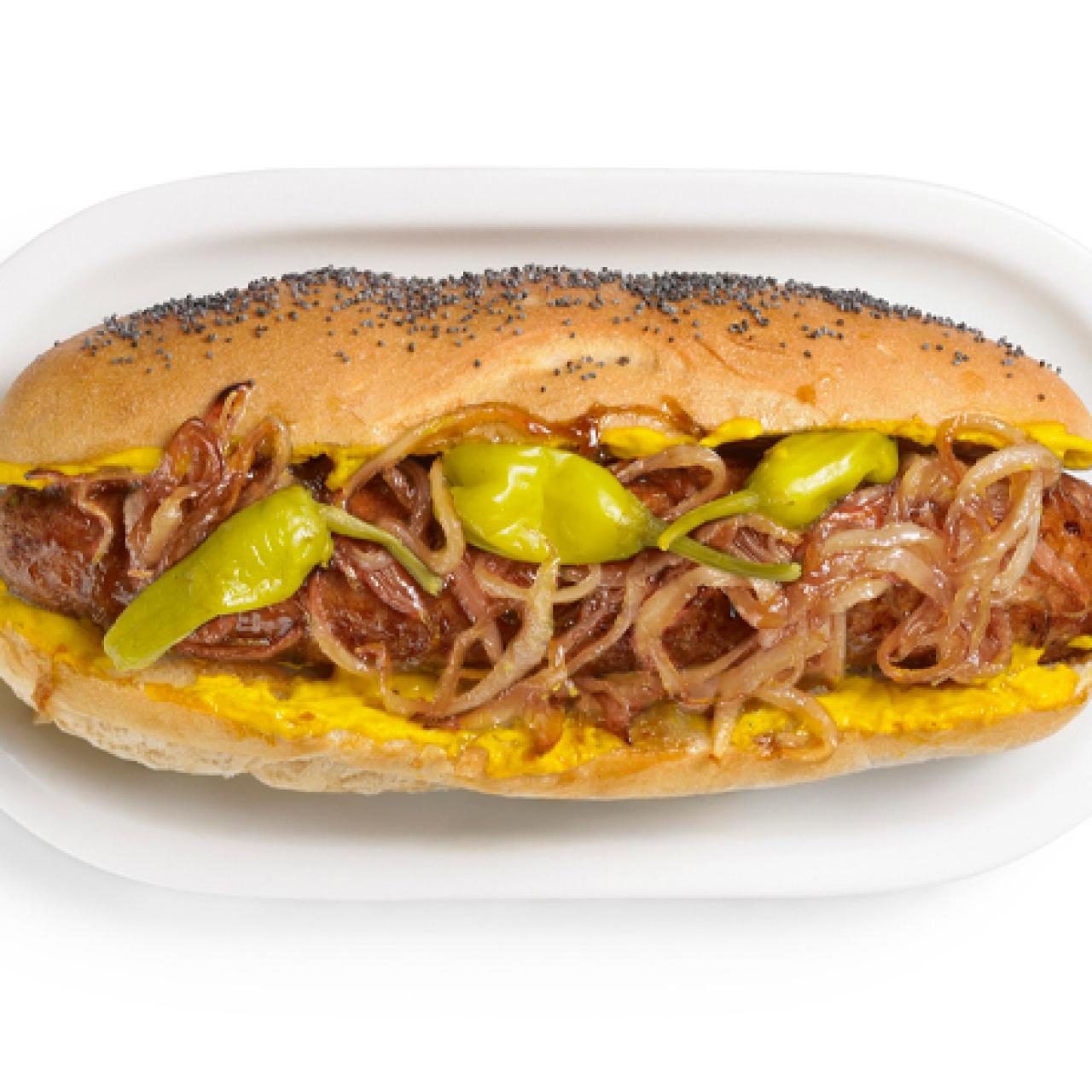 Polish Sausage On A Bun