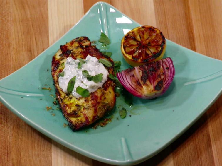 Grilled Extraordinary Chicken with Greek Tzatziki Recipe | Nikki Martin ...