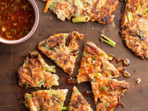 Secret Ingredient Pajeon Recipe | Esther Choi | Food Network