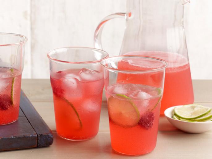 Sparkling Raspberry Limeade Recipe | The Neelys | Food Network