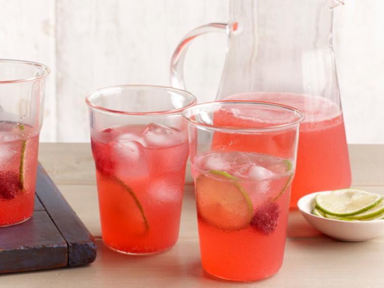 Sparkling Raspberry Limeade Recipe | The Neelys | Food Network