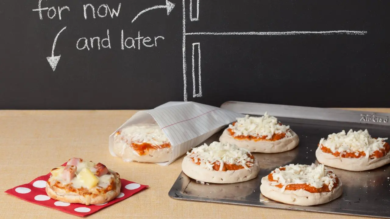 English Muffin Pizzas Recipe | Food Network Kitchen | Food Network