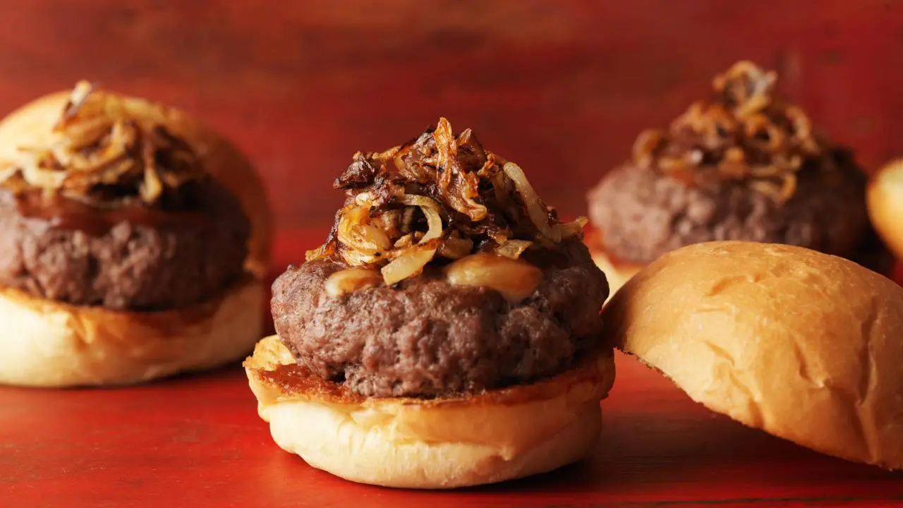 Spicy Juicy Lucy-fer Sliders Recipe | Food Network Kitchen | Food Network