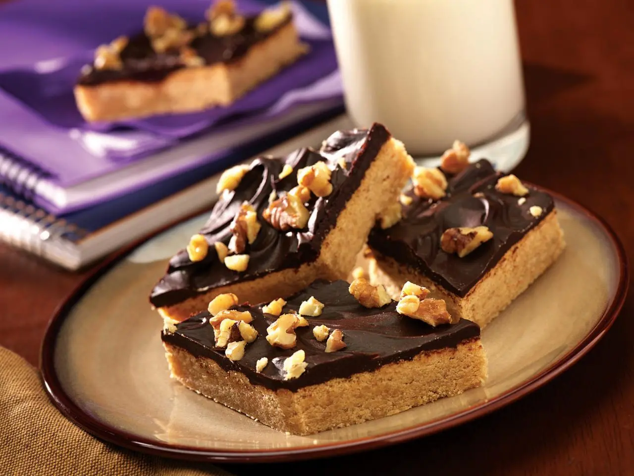 Diamond Chocolate Dessert