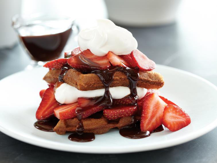 Breakfast Neapolitan Waffles Recipe | Food Network