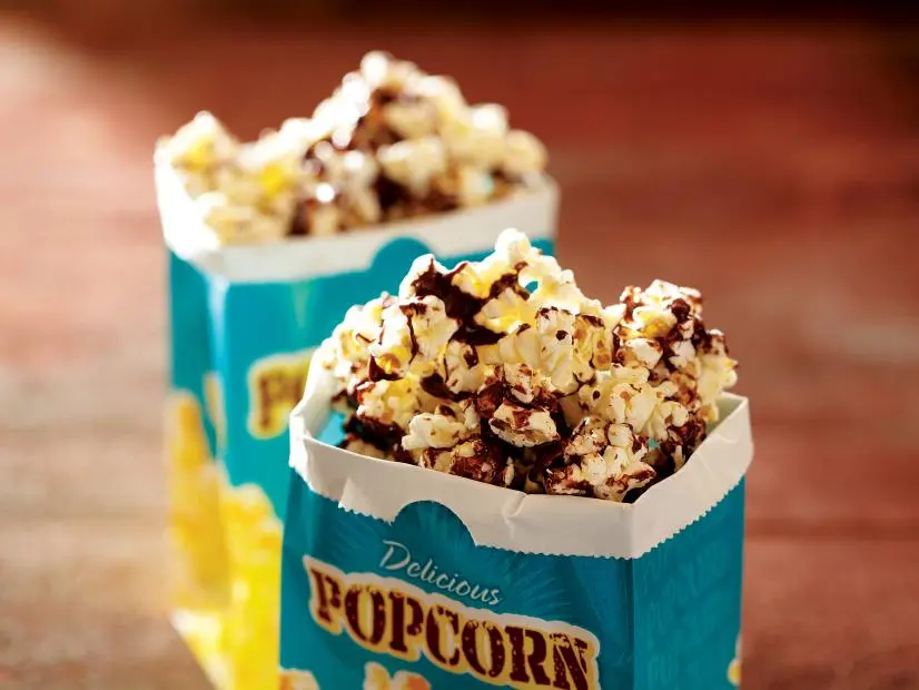 Spiced Chocolate Candy Popcorn Recipe | Food Network
