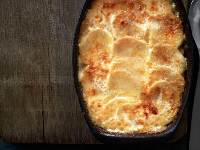 Sage Potatoes Au Gratin Recipe | Sunny Anderson | Food Network