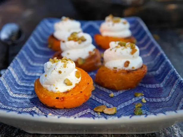 Roasted Apricots with Mascarpone and Pistachios Recipe - Chef's ...