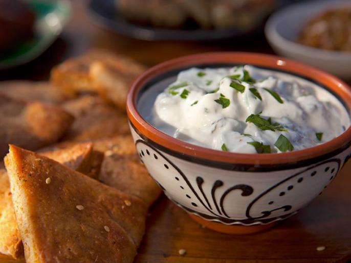Cucumber Mint Raita Recipe | Guy Fieri | Food Network