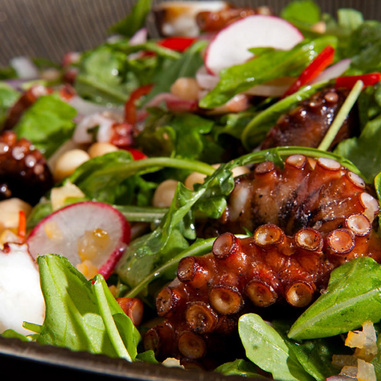 Baby Octopus Salad