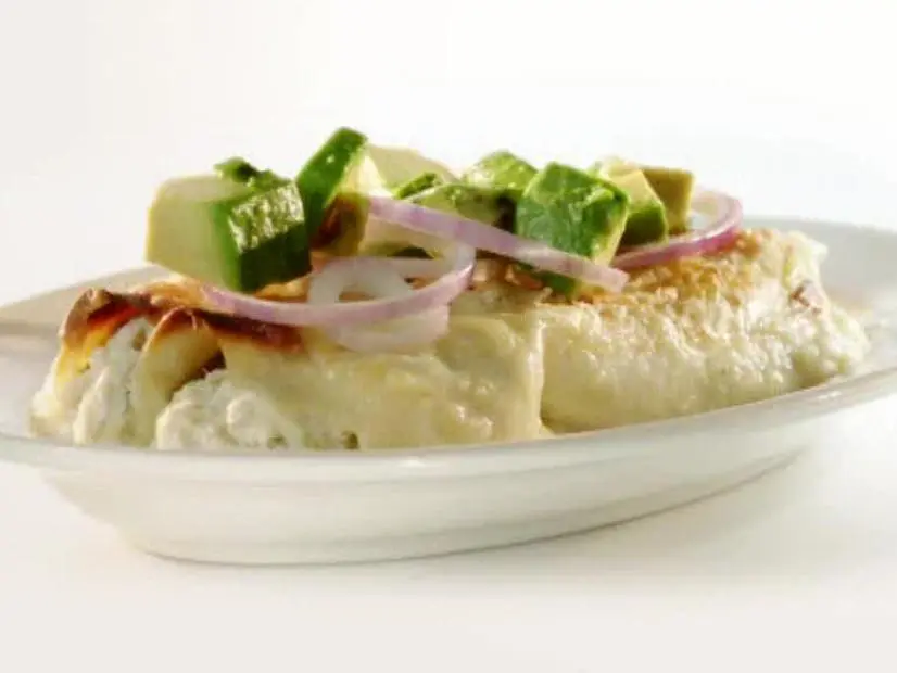 Creamy Fish Enchiladas Recipe | Rachael Ray | Food Network