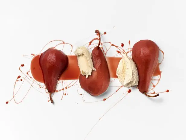 Pomegranate Pear Sundaes Recipe - Chef's Resource Recipes
