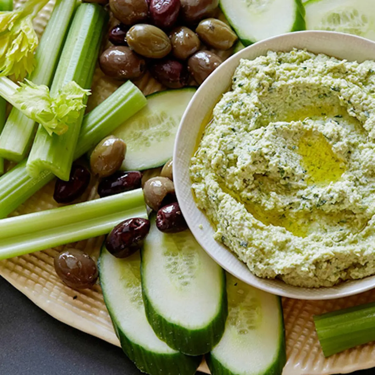 how to make edamame hummus