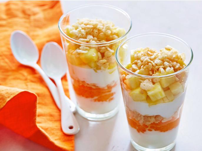 Tropical Breakfast Parfait Recipe | Rachael Ray | Food Network