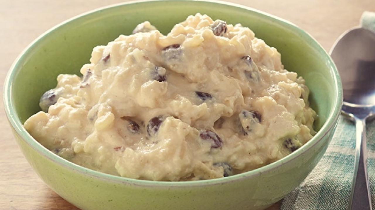 Rum Raisin Rice Pudding Recipe | Ina Garten | Food Network