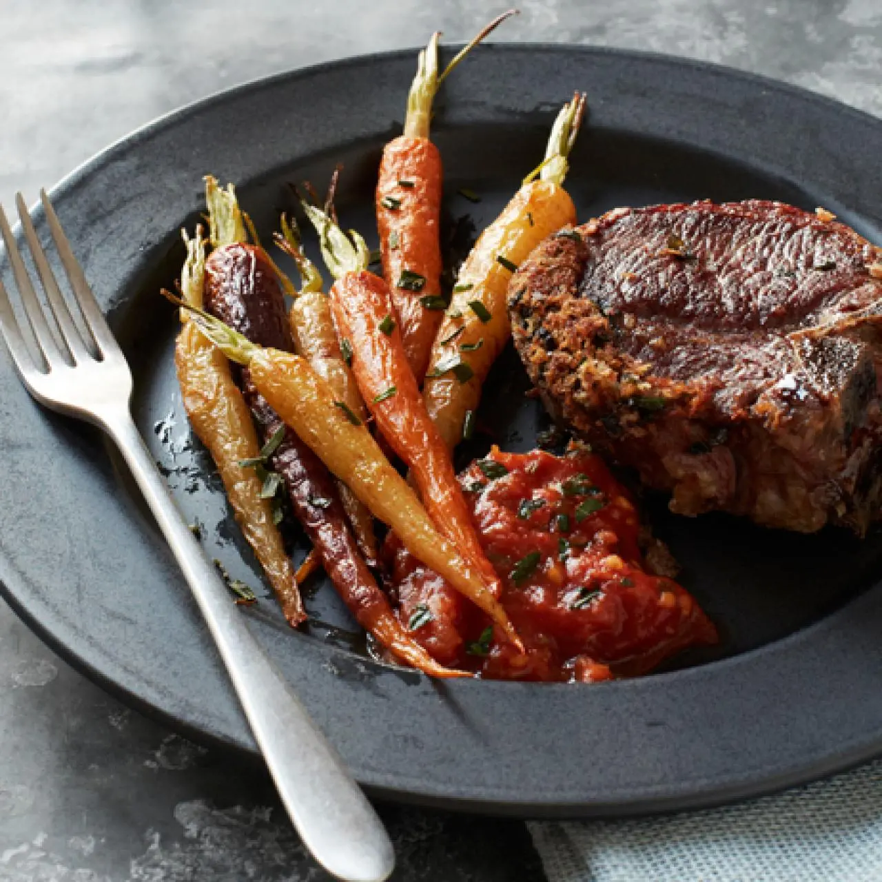 how to cook lamb chops with mint jelly