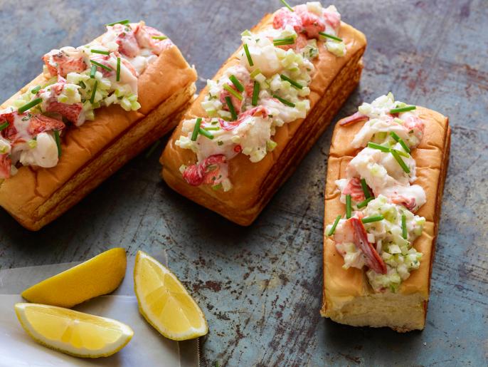 Buttery Lobster Rolls For Your Baby Recipe | Jeff Mauro | Food Network
