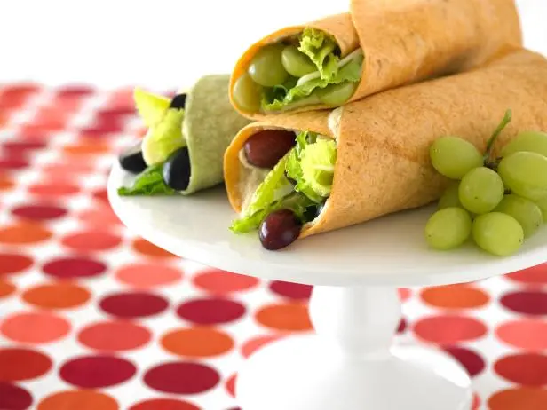 Hummus and Grape Wraps Recipe - Chef's Resource Recipes