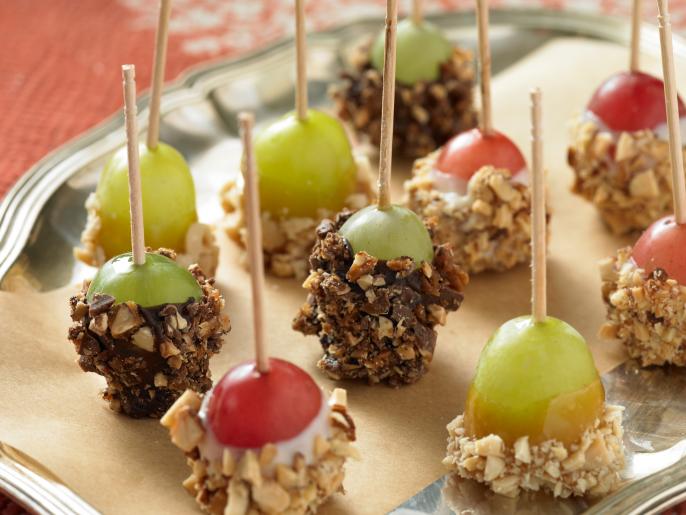 Grape Tuxedo Bites, 3 Ways Recipe | Food Network