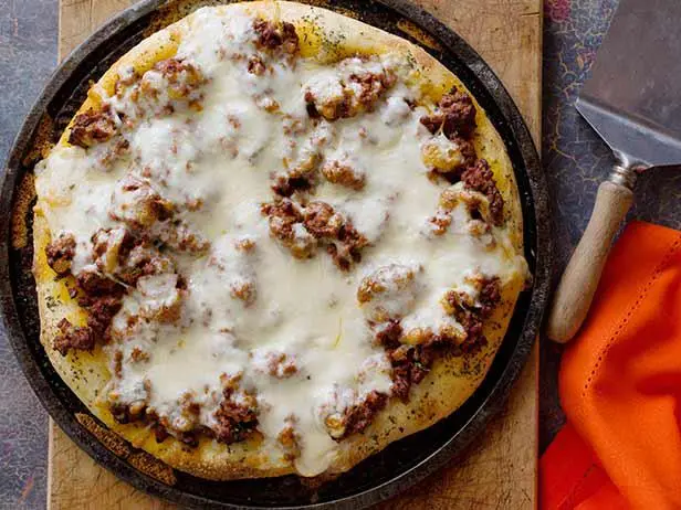 Mega Meatball Pizza Recipe | Rachael Ray | Food Network