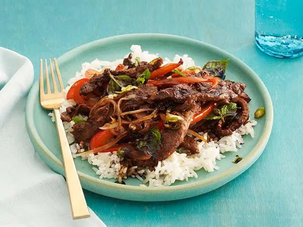 Spicy Mint Beef Recipe - Chef's Resource Recipes