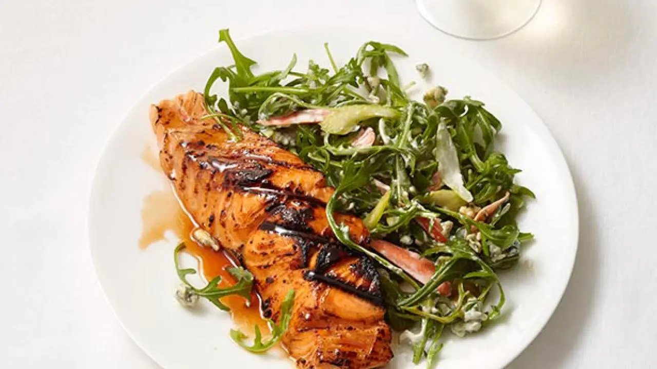 Buffalo-Style Salmon Recipe | Food Network Kitchen | Food Network