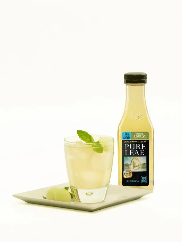 Minted Melon Iced Honey Green Tea Recipe | Food Network