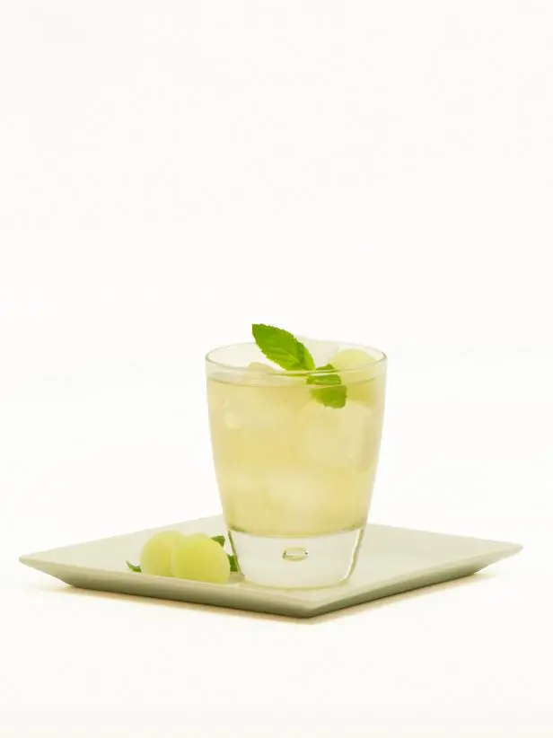 Minted Melon Iced Honey Green Tea Recipe | Food Network